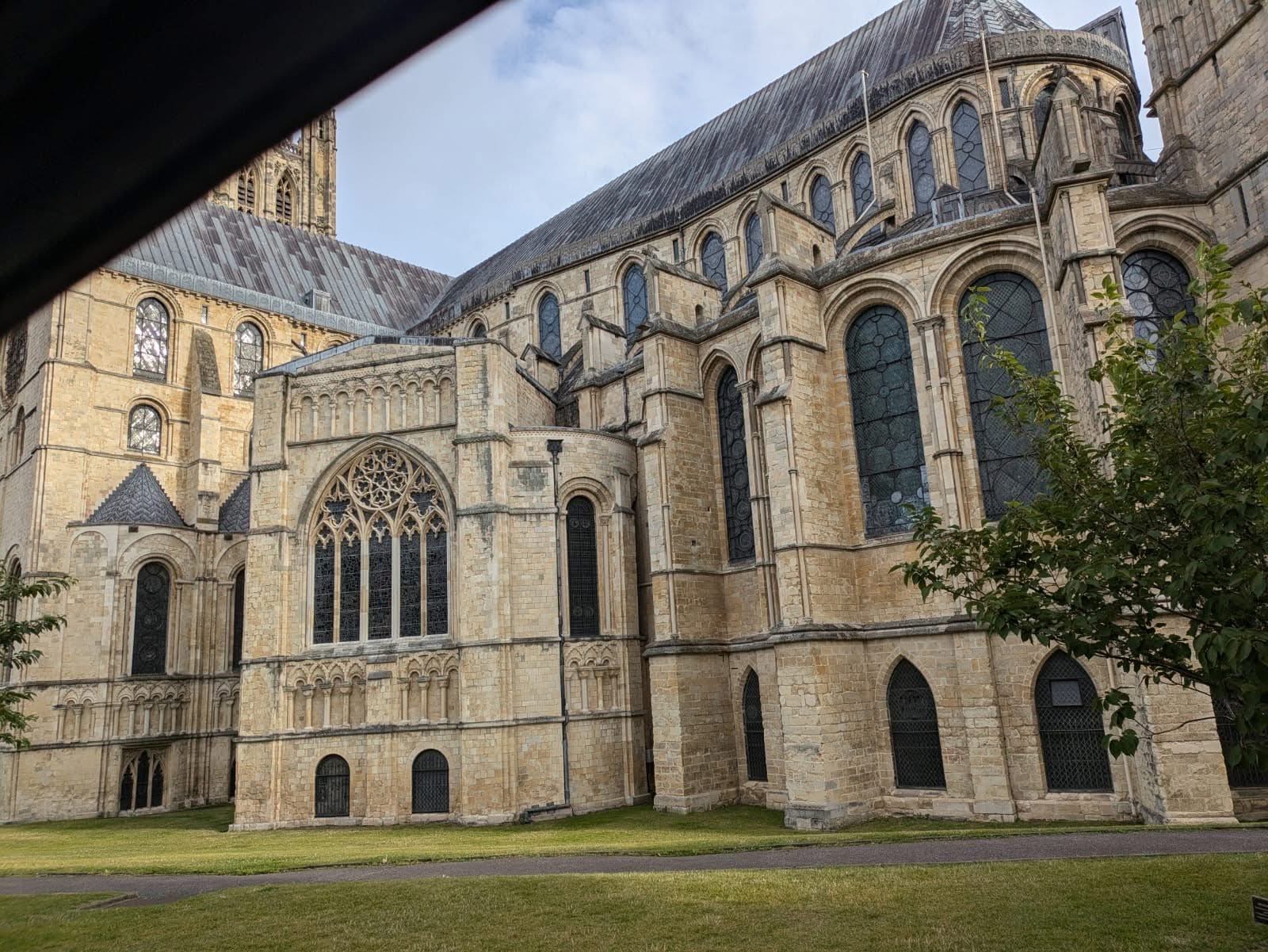 Delivery to Canterbury Cathedral - Winchurch Transport Ltd